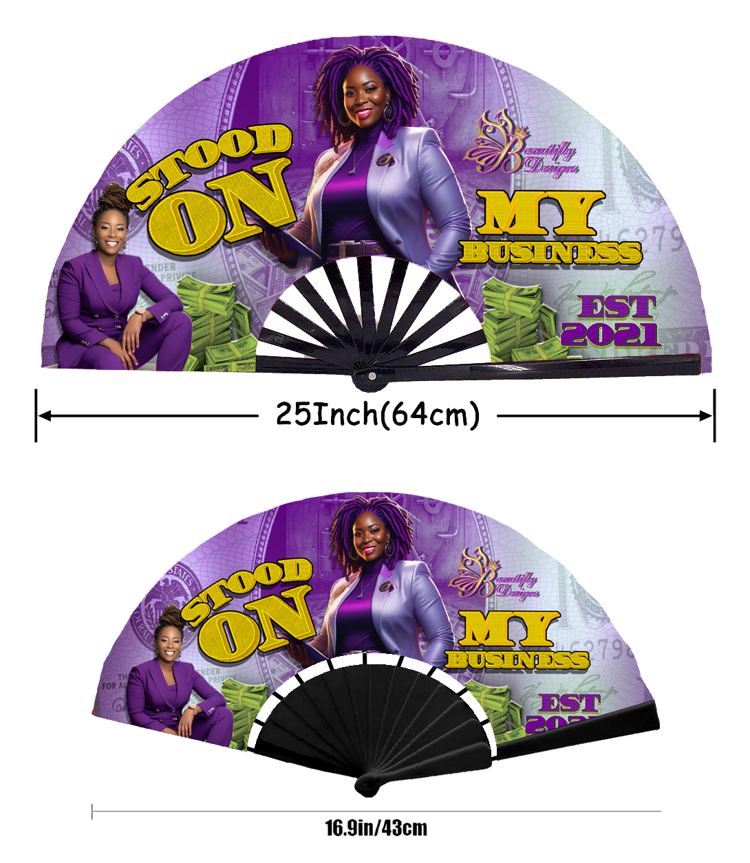 Customized "Clack" Fan – Beautifly Productions